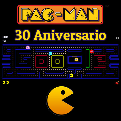 Juego Pacman 30 Aniversario Online Gratis