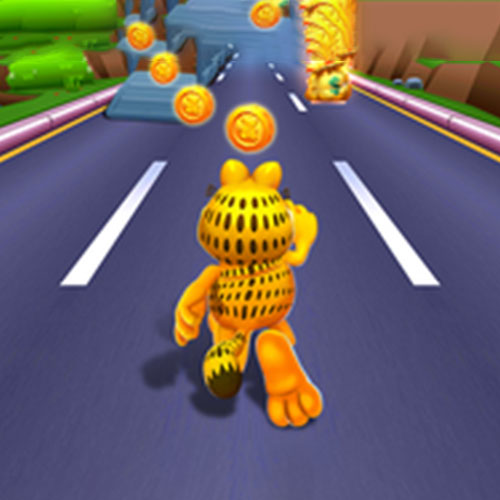 Juego Garfield Rush Online Gratis