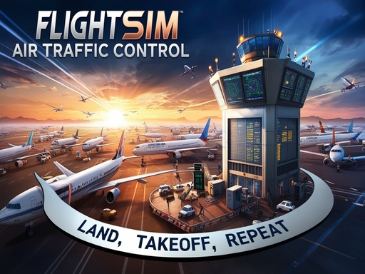 Juego Flight Sim Air Traffic Control Online Gratis